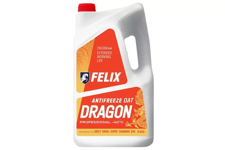 Антифриз FELIX Dragon 5кг. (229239336) купить с доставкой по доступной цене 6100 тг в Кокшетау ...