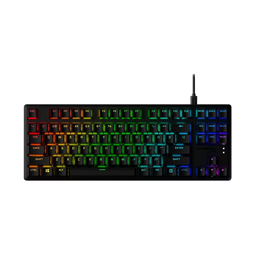 Клавиатура hyperx alloy origins core PBT HX aqua TKL (US) 639N9aa#ABA ...